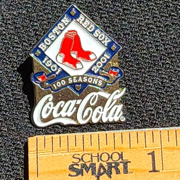 Coca Cola | Jewelry | Boston Red Sox Commemorative Pin Coca Cola 0 ...